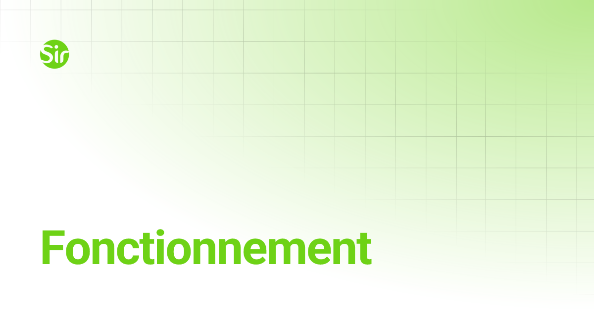Fonctionnement | Sirdata CMP